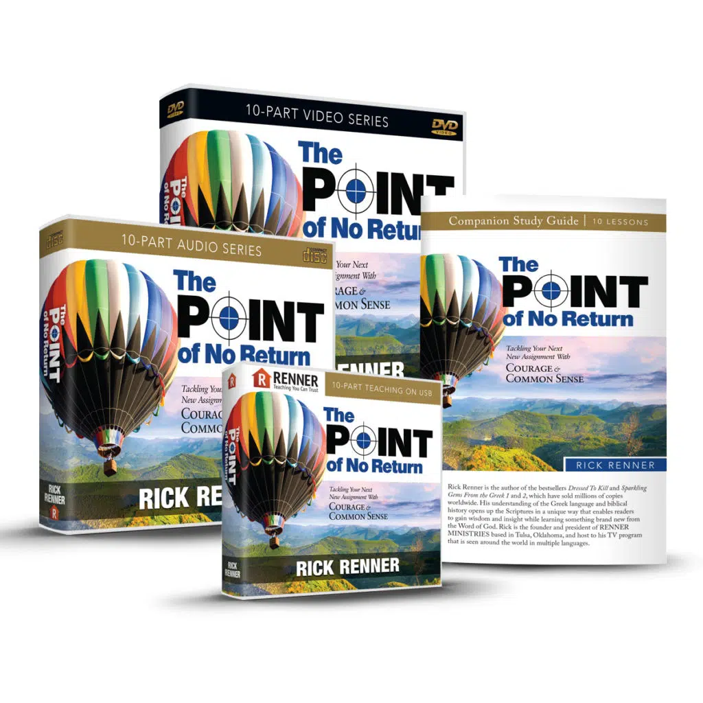 The Point of No Return | Renner Ministries
